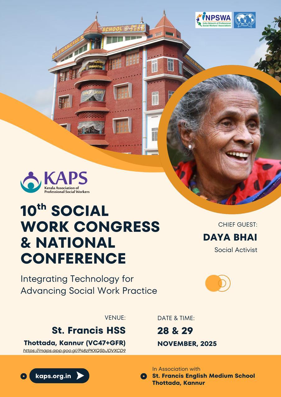 10th Social Work Congress & National Conference 2025 – KAPS